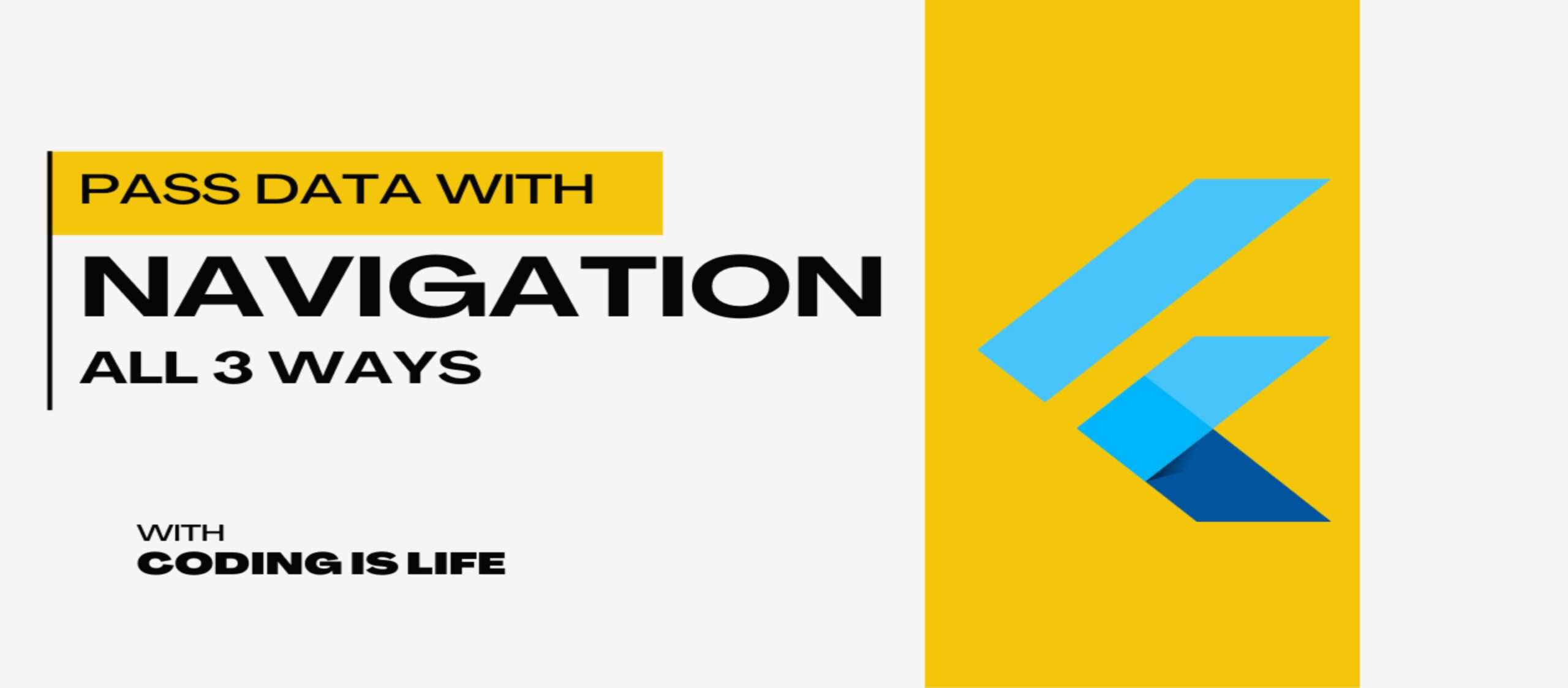 Navigation With Pass Data In Flutter Coding Is Life 0743
